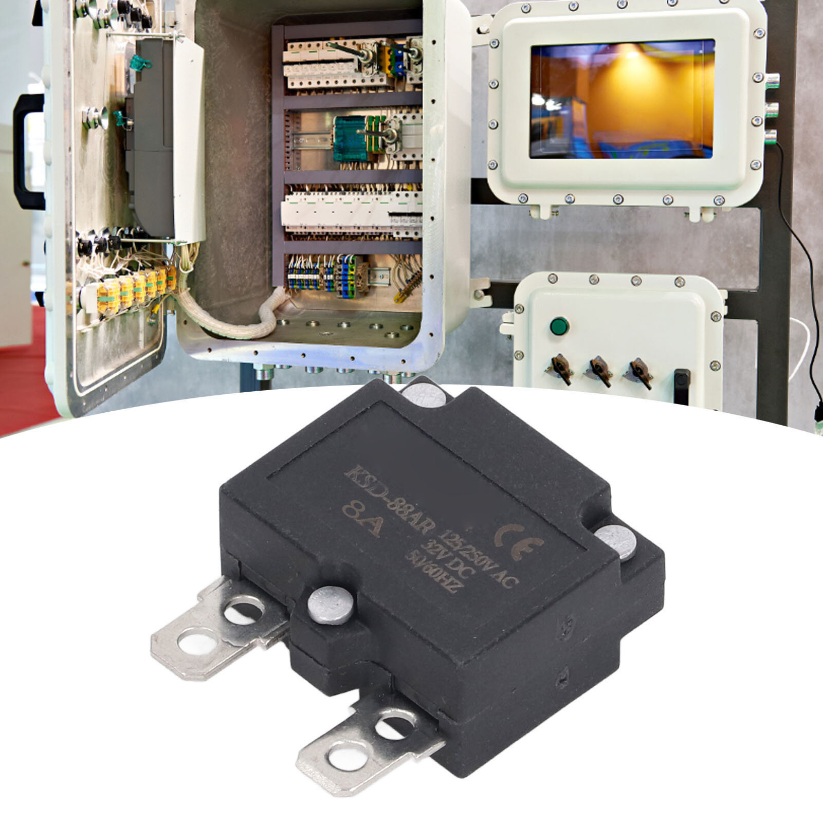 10 шт, автоматический сброс, защита от перегрузки, предохранитель, автоматический выключатель для детей, автомобильные аксессуары, AC125, 250 В, 8A