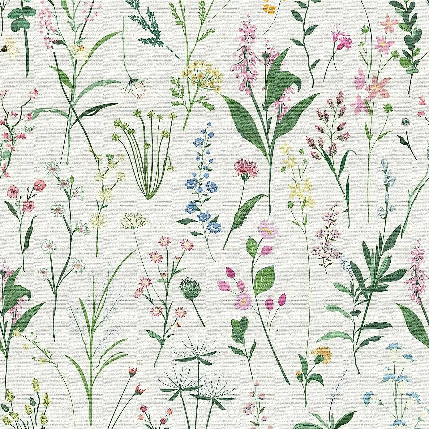 Виниловые обои Meihodan с цветочным рисунком