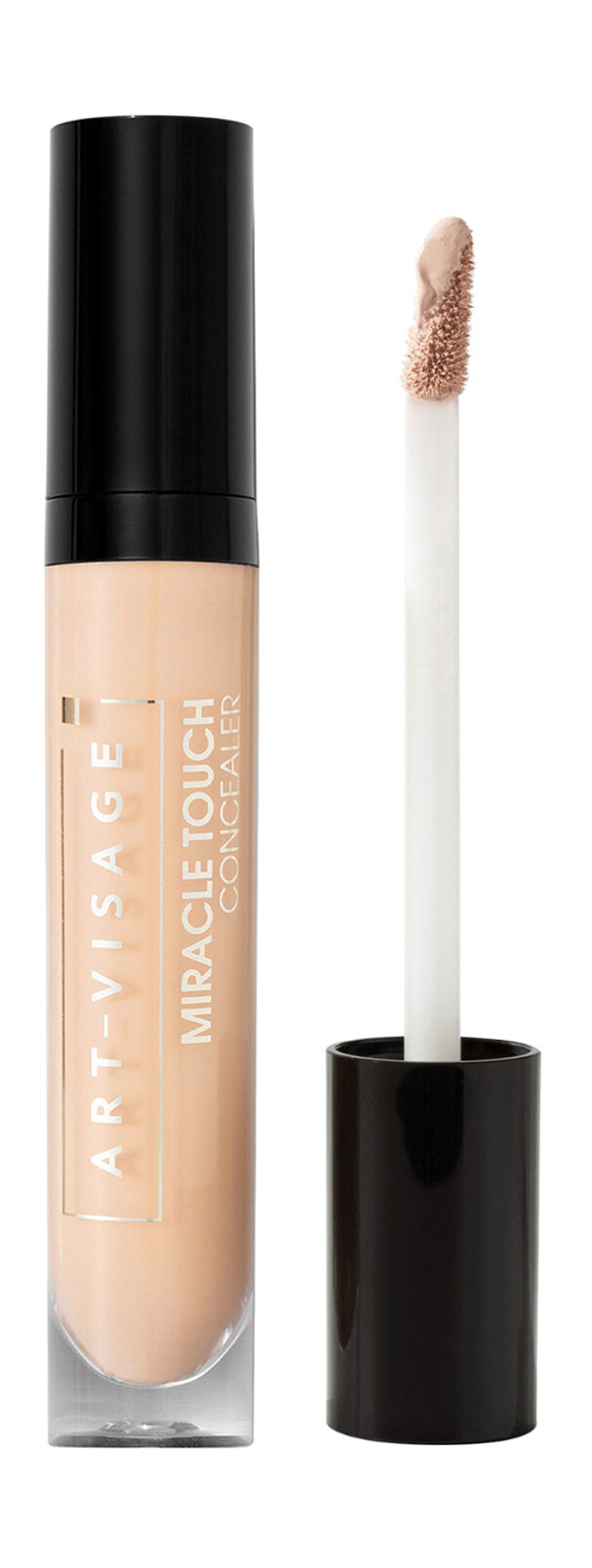 ART-VISAGE Консилер для лица светоотражающий Concealer Miracle Touch, 7 мл, 101 Золотисто-бежевый