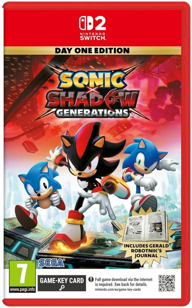 Игра Sonic x Shadow Generations (Nintendo Switch 2, русские субтитры)