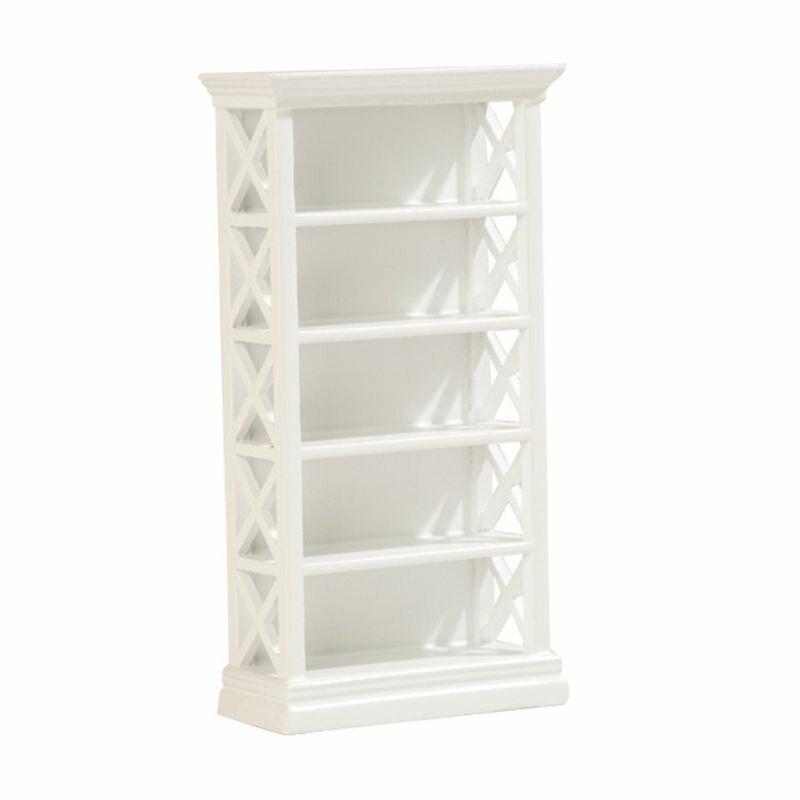 Книжная полка, шкаф, ролевая игра для детей, модель мебели, игрушка, масштаб 1:12, винтажный игровой домик