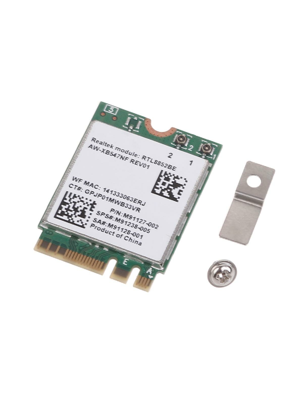 Wifi 6 AW-XB547NF RTL8852BE Network Card 1800Mbps BT5.2 Dual Band Wireless Wi-Fi Adapter 802.11ax 2.4G/5Ghz MU-MIMO