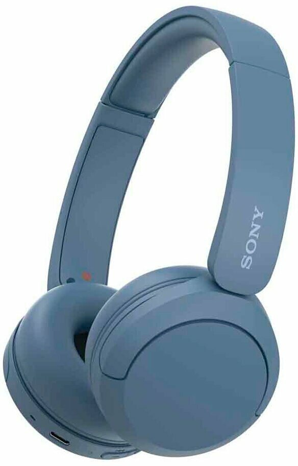Беспроводные наушники Sony WH-CH520, накладные, Blue | Синий