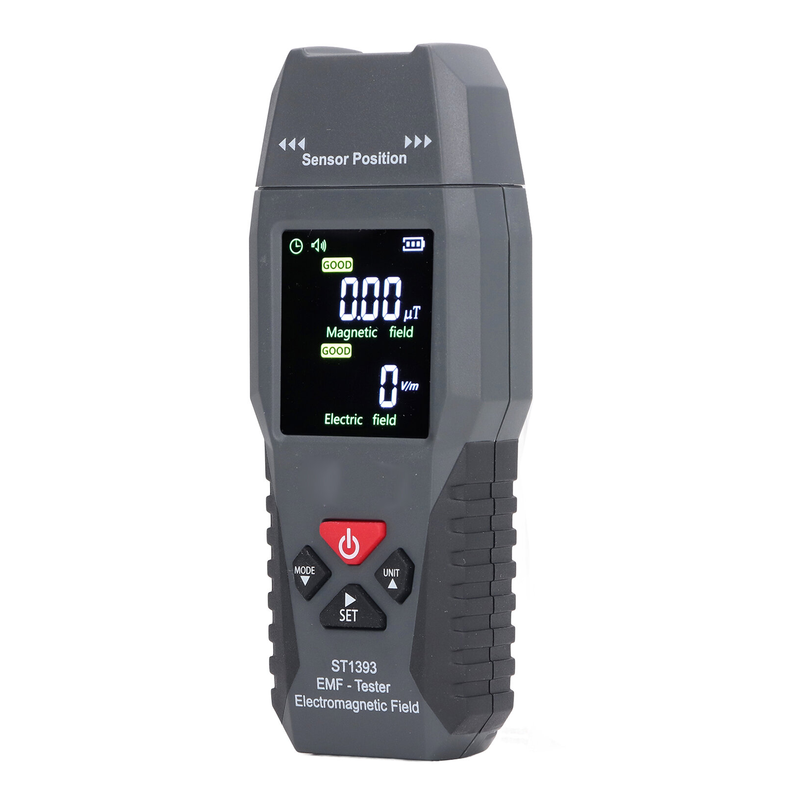 EMF Метр Портативный Тестер Полей Электромагнитного Излучения Дома и на Улице, LCD Экран, Точное Измерение, Защита От Излучения