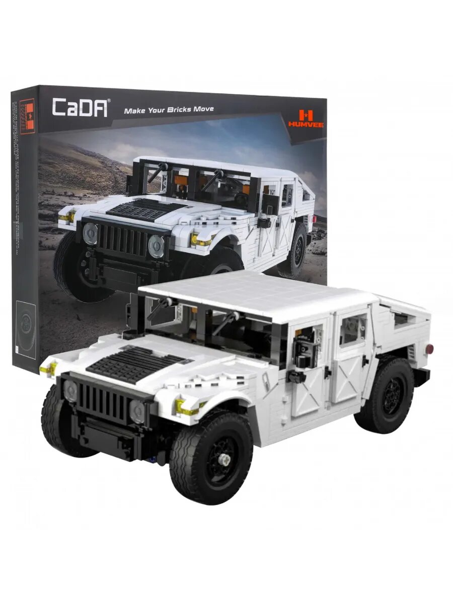 Конструктор Cada бронированный автомобиль HumVee C61027W