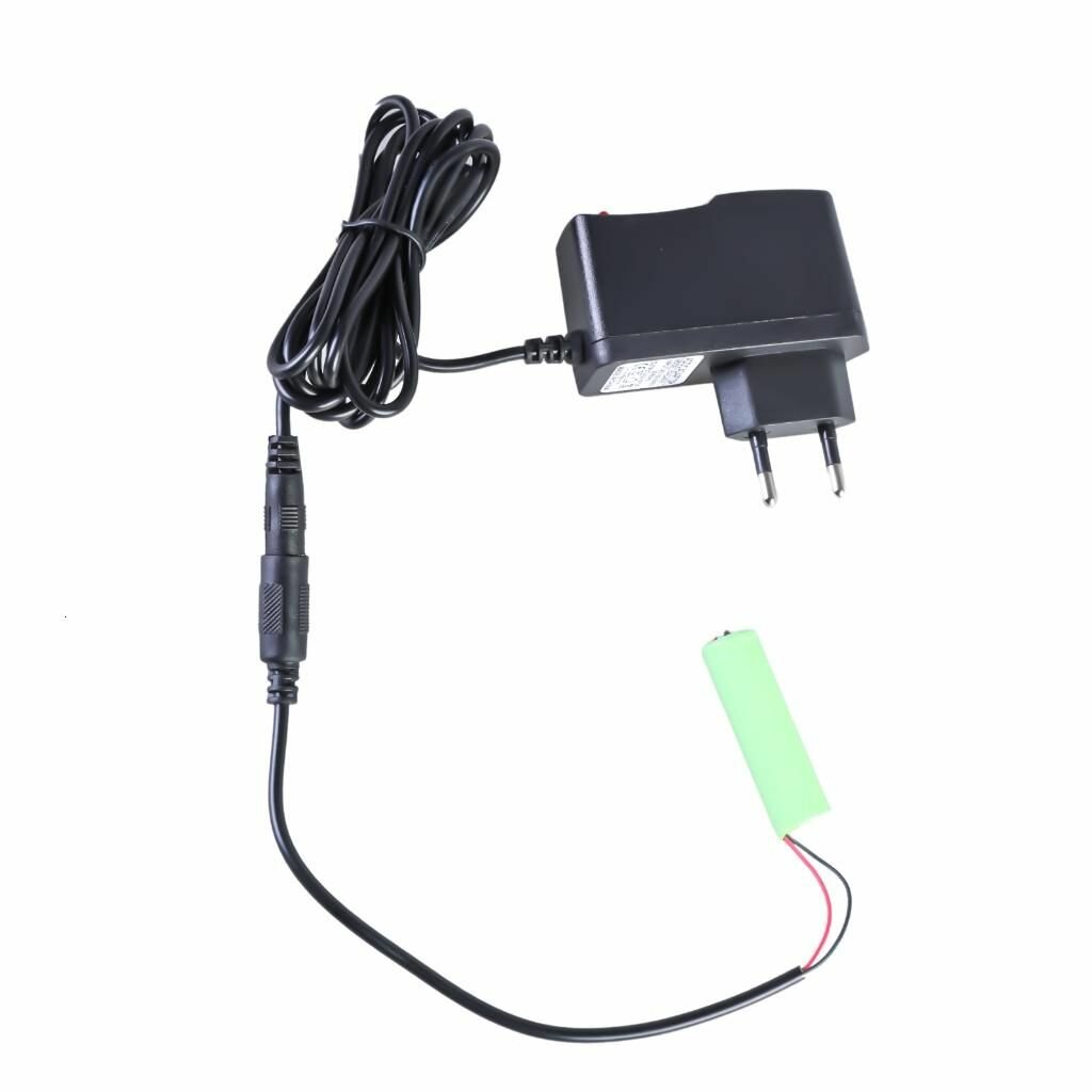 100 В-240 В до 1,5 В 1x1,5 В LR6 Адаптер батареи Электроника Эффективный источник питания, 2 метра