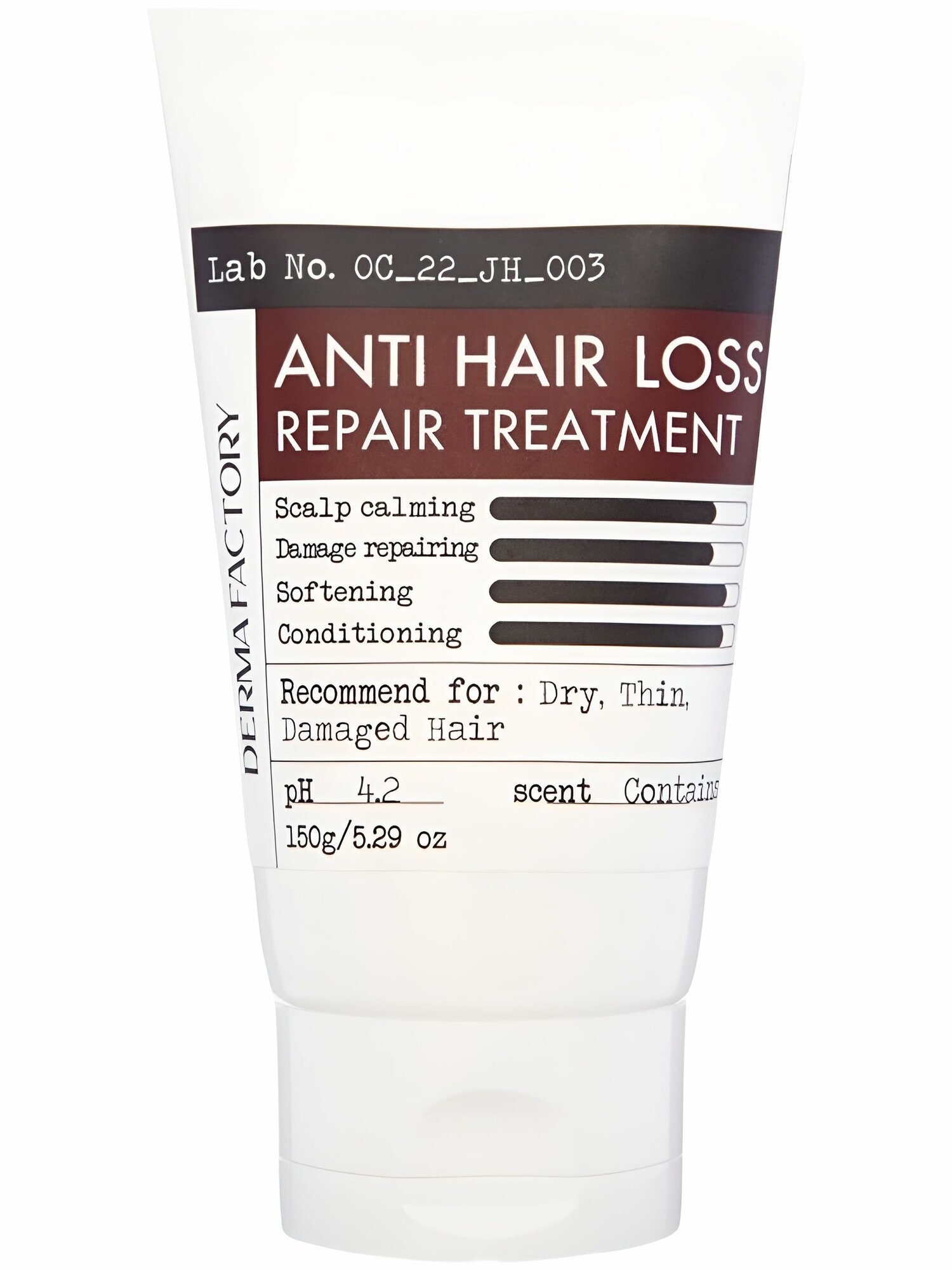 Derma Factory Бальзам против выпадения волос ANTI HAIR LOSS REPAIR TREATMENT 150г