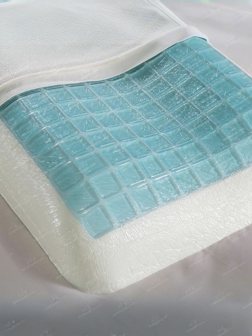 Подушка анатомическая "Premium Wave Gel" 40х61см, форма эргономика