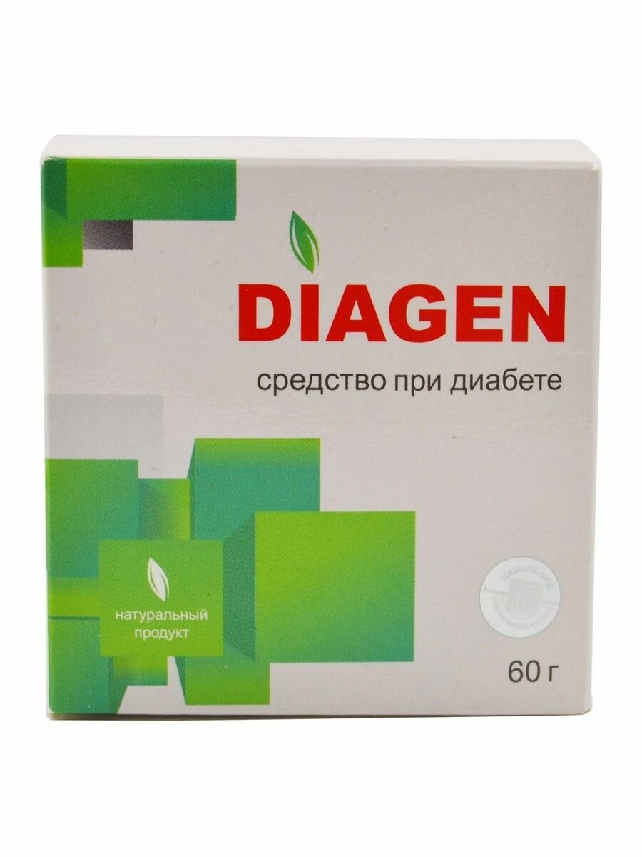 Препарат Сашера-Мед "Diagen", для диабета, натуральный, 60 гр