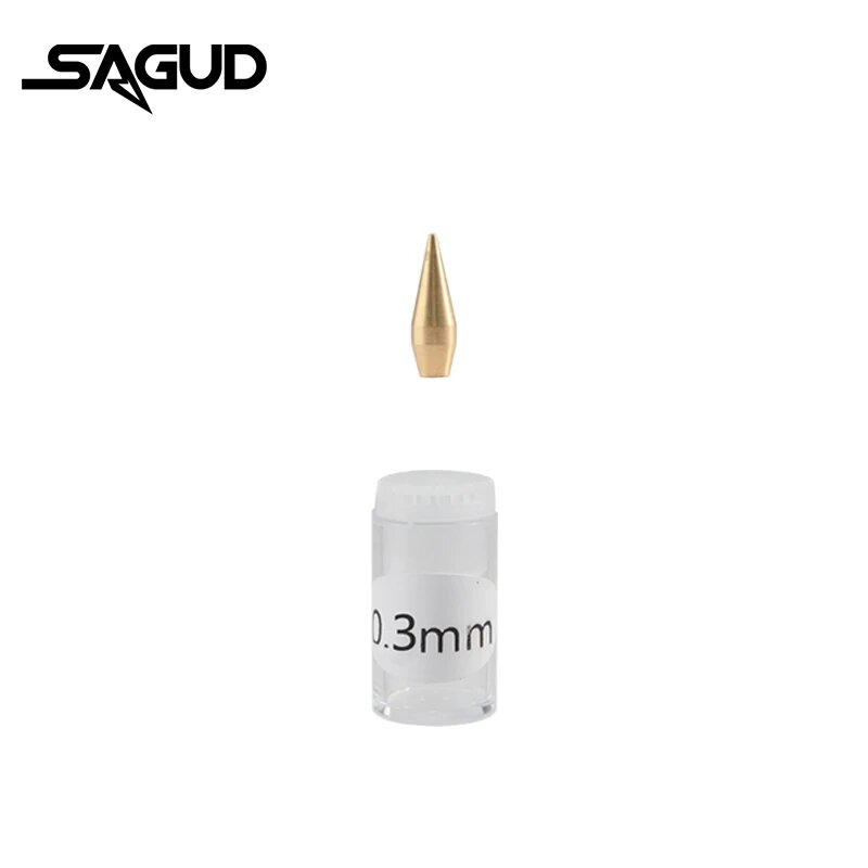 Сопла для аэрографа SAGUD SD-41(182) 0,3 мм, 0,5 мм, 0,8 мм SD-41(182)-03-1