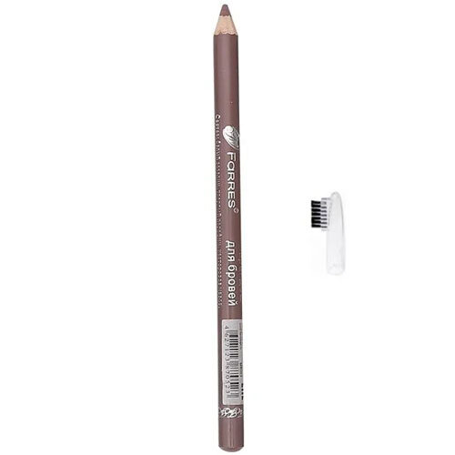 Карандаш для бровей FARRES механический, расческа, тон Брюнет