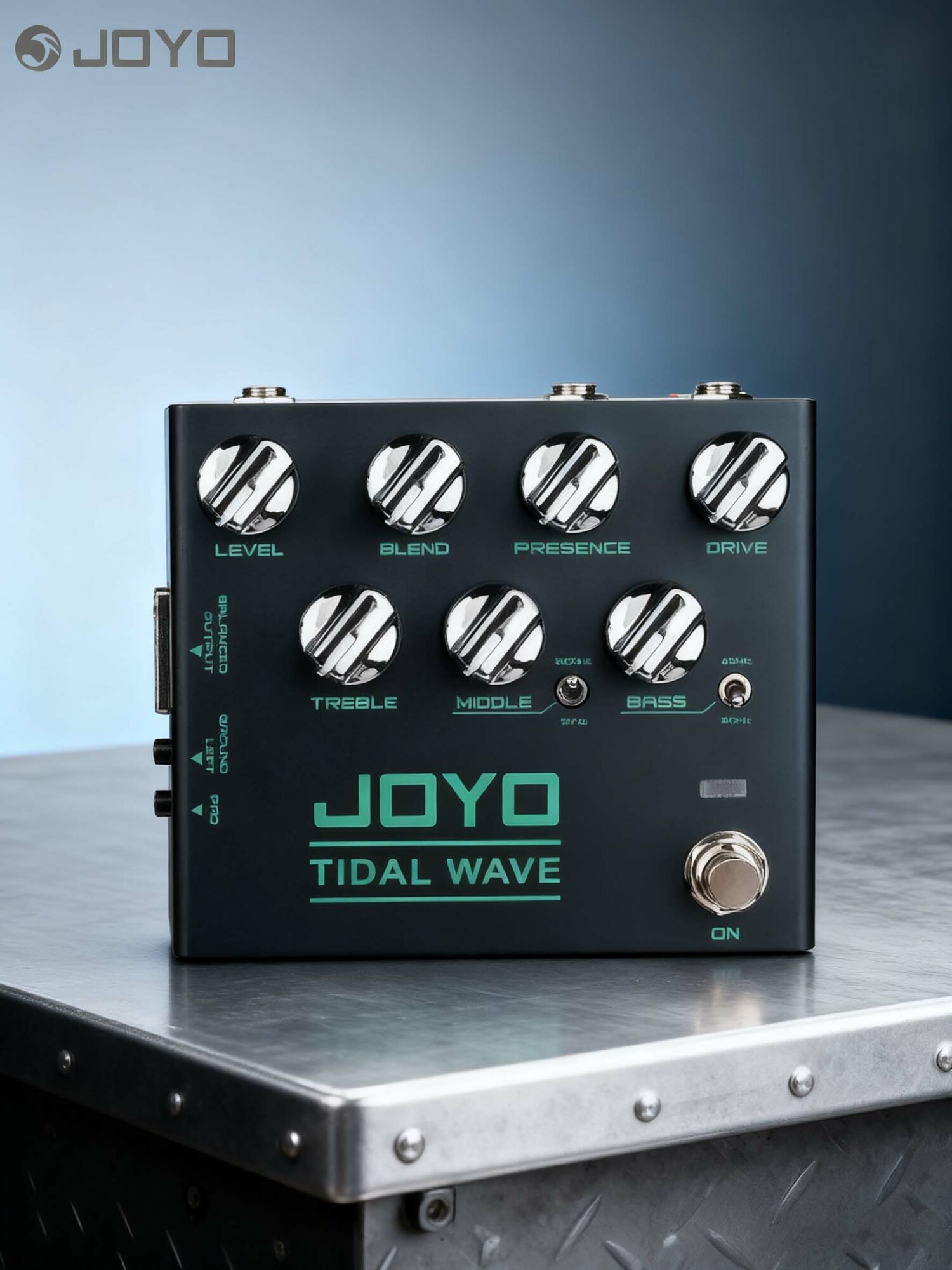JOYO R-30 TIDAL WAVE Педаль бас-предусилителя для гитары функции DI Педаль эффектов для бас-гитары