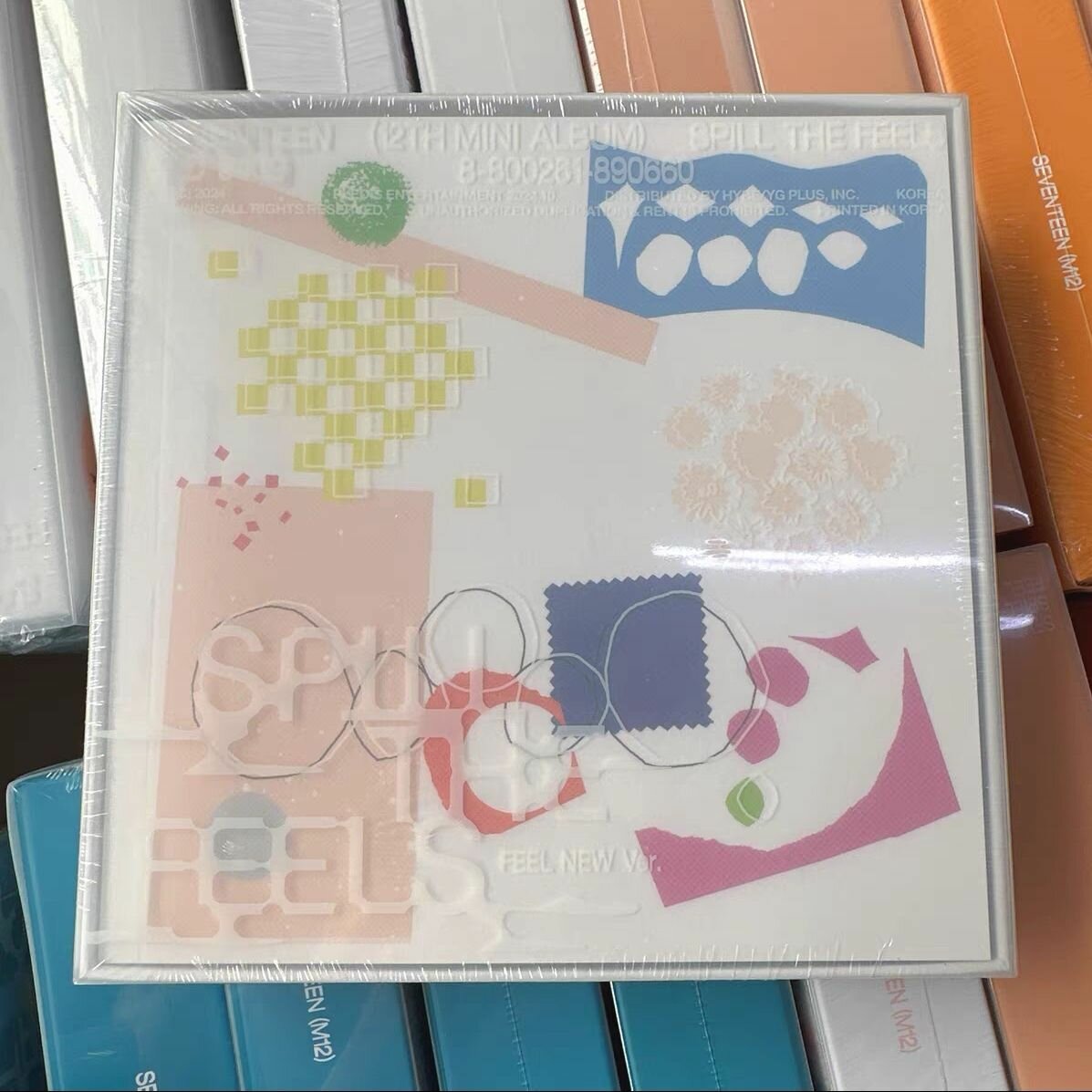 Альбомы SEVENTEEN - 12th Mini Album SPILL THE FEELS (Standard Ver.)