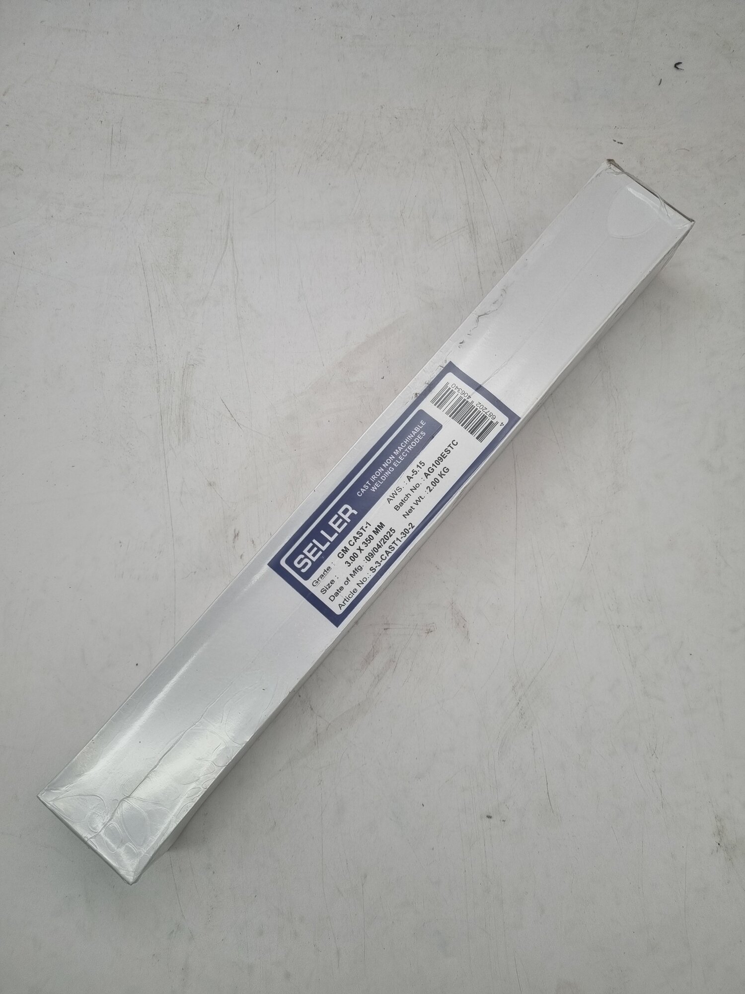 Электрод по чугуну Cast-1 d3.0х350 мм (пенал 2 кг)