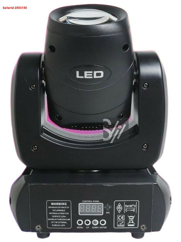100W Вращающаяся голова - LED с шестигранной призмой