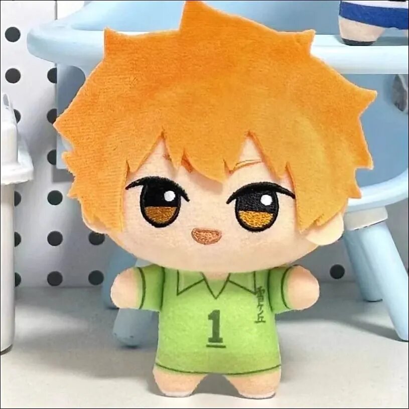 Игрушка мягкая аниме Волейбол! Сёё Хината ; Haikyuu! Shoyo Hinata мягкая игрушка антистресс 10CM
