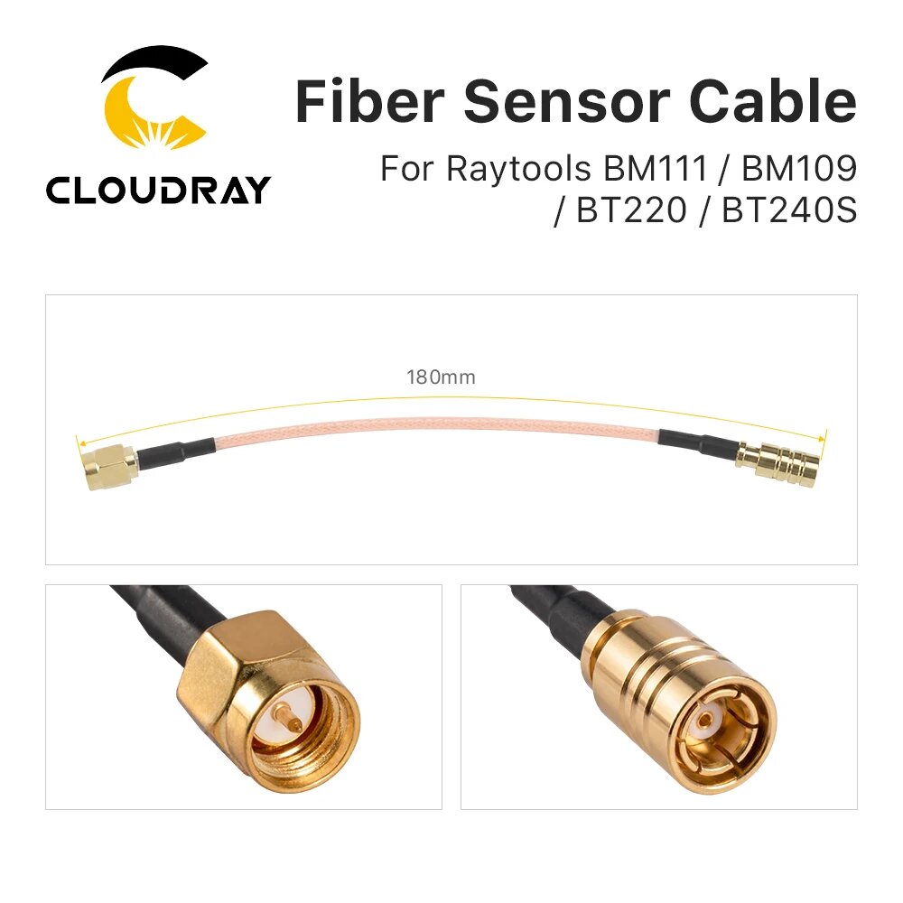 Fiber Sensor Cable 140mm for Raytools