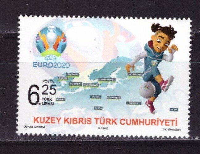 Турецкий Кипр, 2020. Футбол, ЧЕ-2020