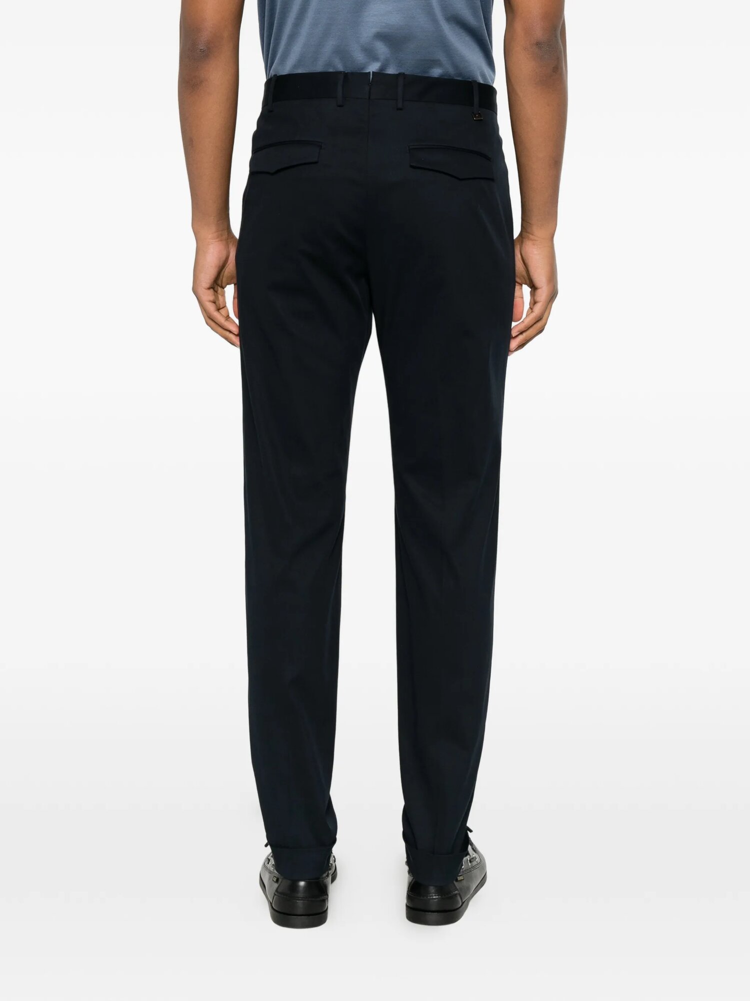 Брюки PT Torino Pleated-front tailored trousers, размер 56 — фото 1