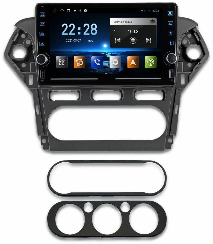 Магнитола R320 Форд Мондео 4 Ford Mondeo IV 2011-2015 - Android 12 - IPS экран