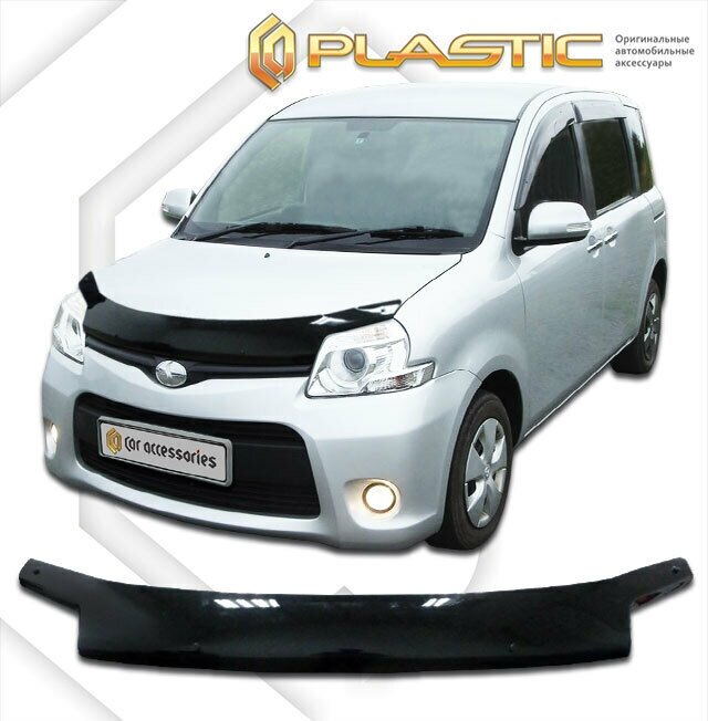 Дефлектор капота для Toyota Sienta Dice 2011-2015 Classic черный
