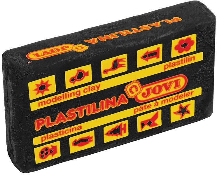 Пластилин растительный JOVI, черный, 50г, 287942