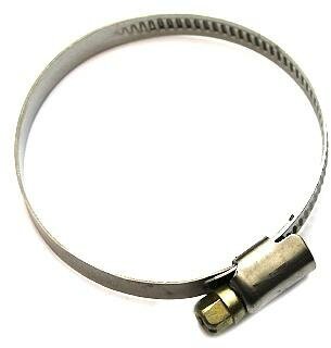 Хомут 40х60 мм W2 нержавеющая сталь HELFER