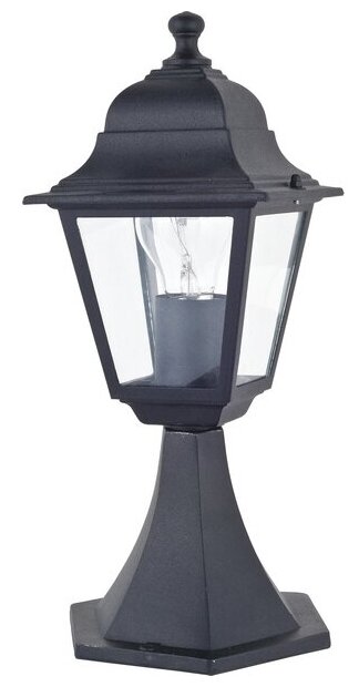 Фонарь Наземный Favourite Leon 1812-1T Черный / Фаворит.