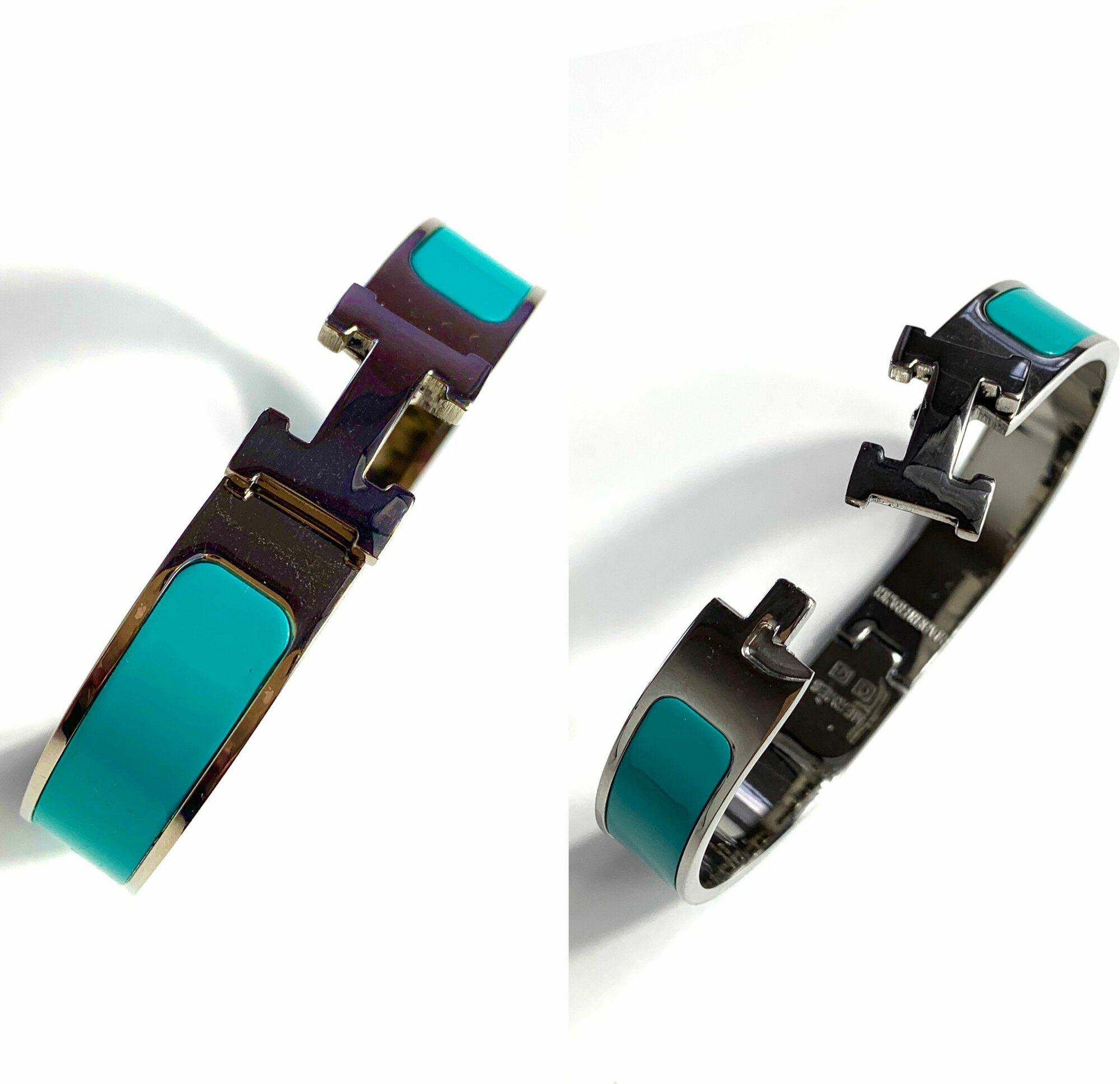 Жесткий браслет, эмаль