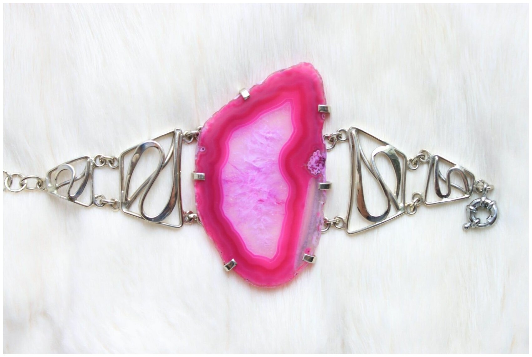 Браслет, агат