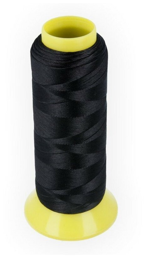 Швейные нитки 210D/3 Gamma / "Micron" 1000 я 912 м _ЧЕРНЫЙ