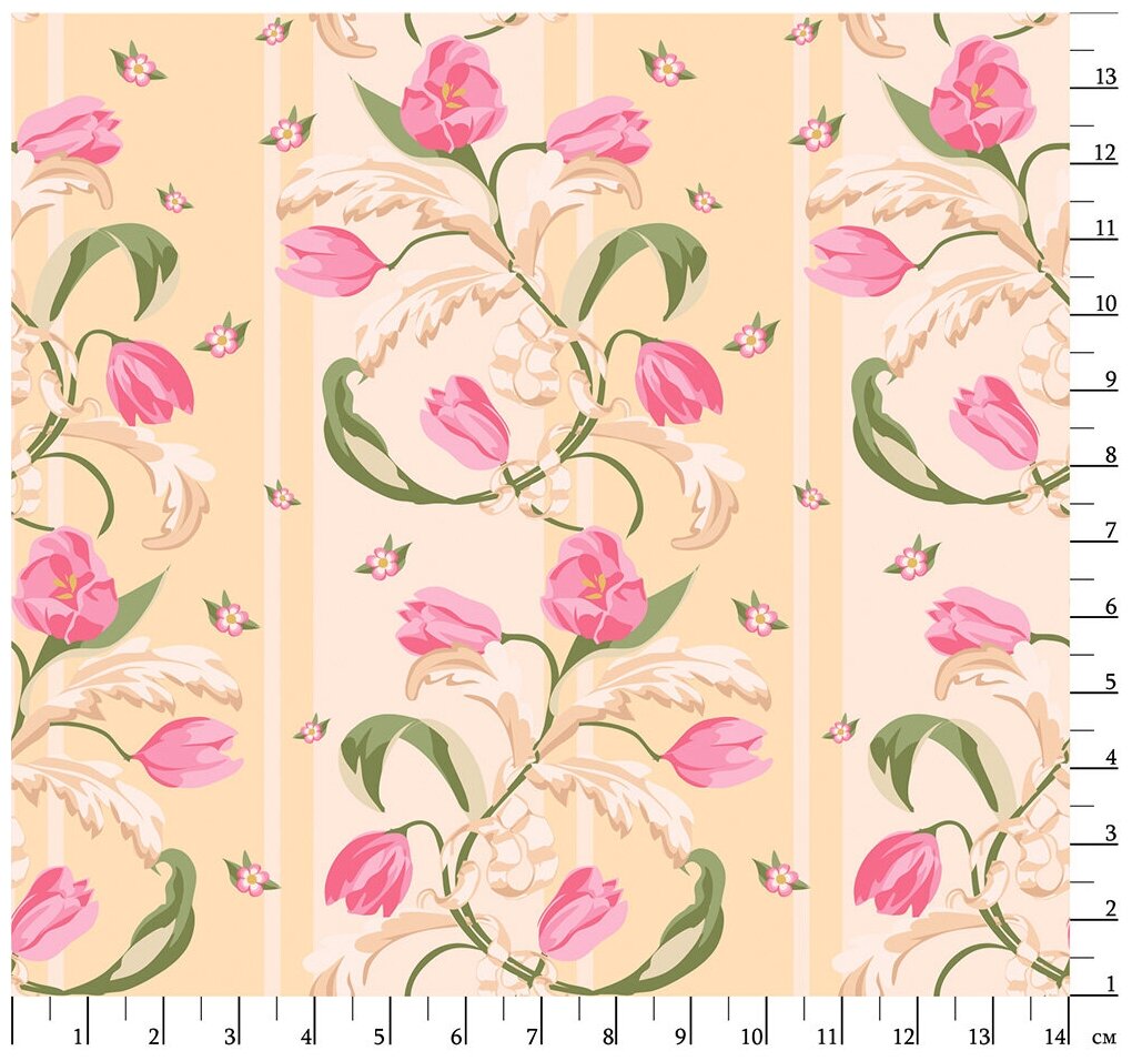 Ткани фасованные PEPPY (A - O) для пэчворка весенний этюд панель фасовка 60 x 110 см 146 г/кв. м 100% хлопок ВЭ-04 желтый