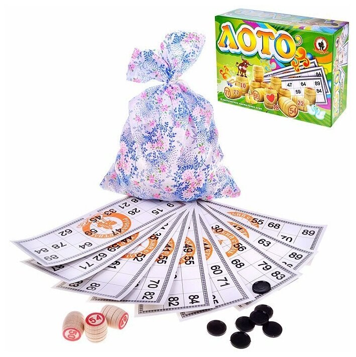 Лото деревянное Русский Стиль 2003