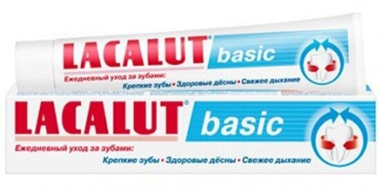 Зубная паста Lacalut Basic, 75 мл