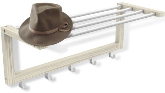 Вешалка Sheffilton Альберо SHT-WH4 дерево/металл