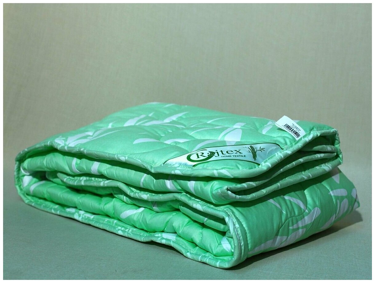 Одеяло ЭкоБамбук легкое 200*220, чехол сатин 100% хлопок