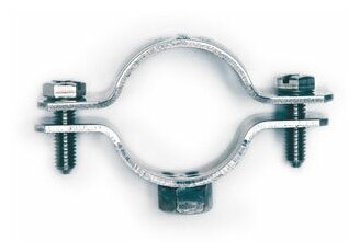 Хомут для труб DKC, диаметр ¾ (25-30 мм), резьба М8, материал оцинкованная сталь