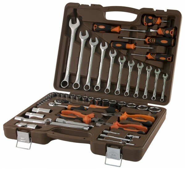 Набор инструмента универсальный 55 пр. OMT55S Ombra, 55005