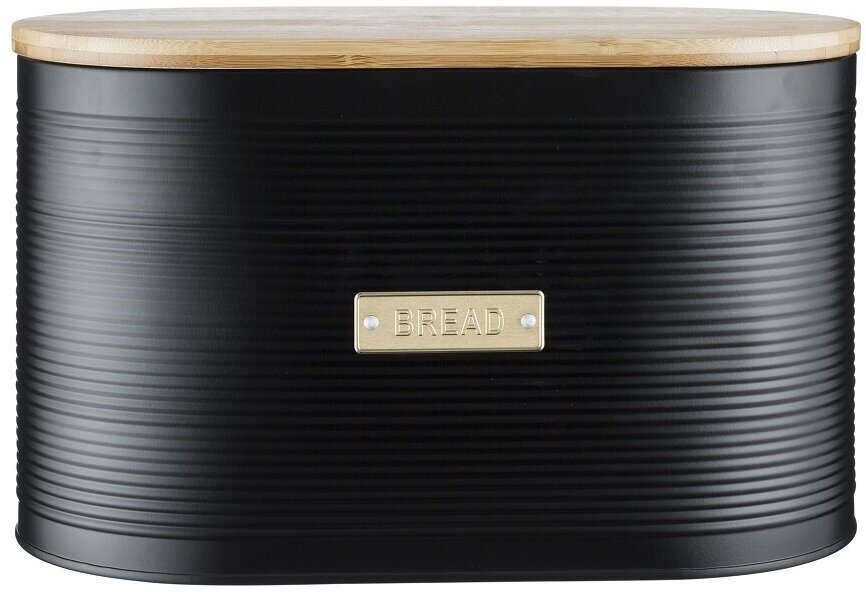 Хлебница Otto черная