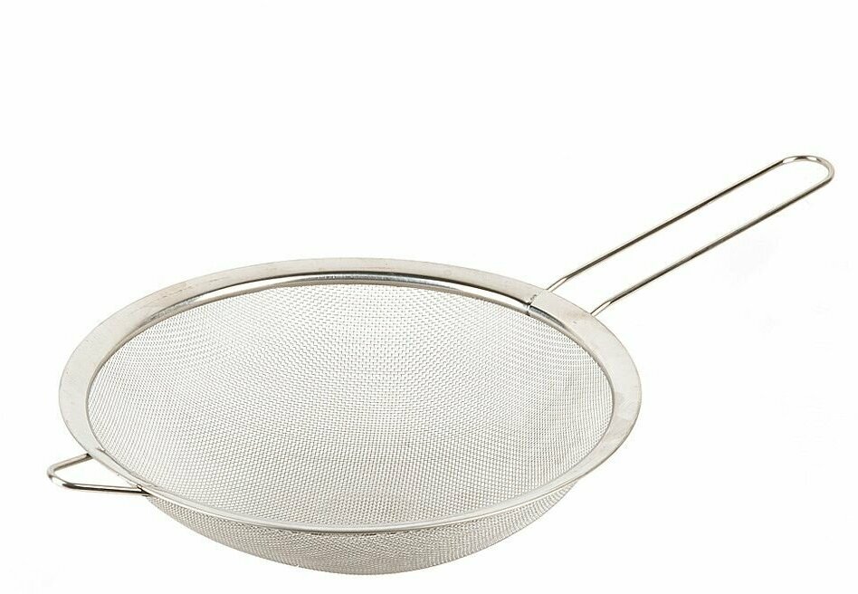 Дуршлаг - сито Nouvelle с ободом и ручкой 19.7х37см, нержавеющая сталь