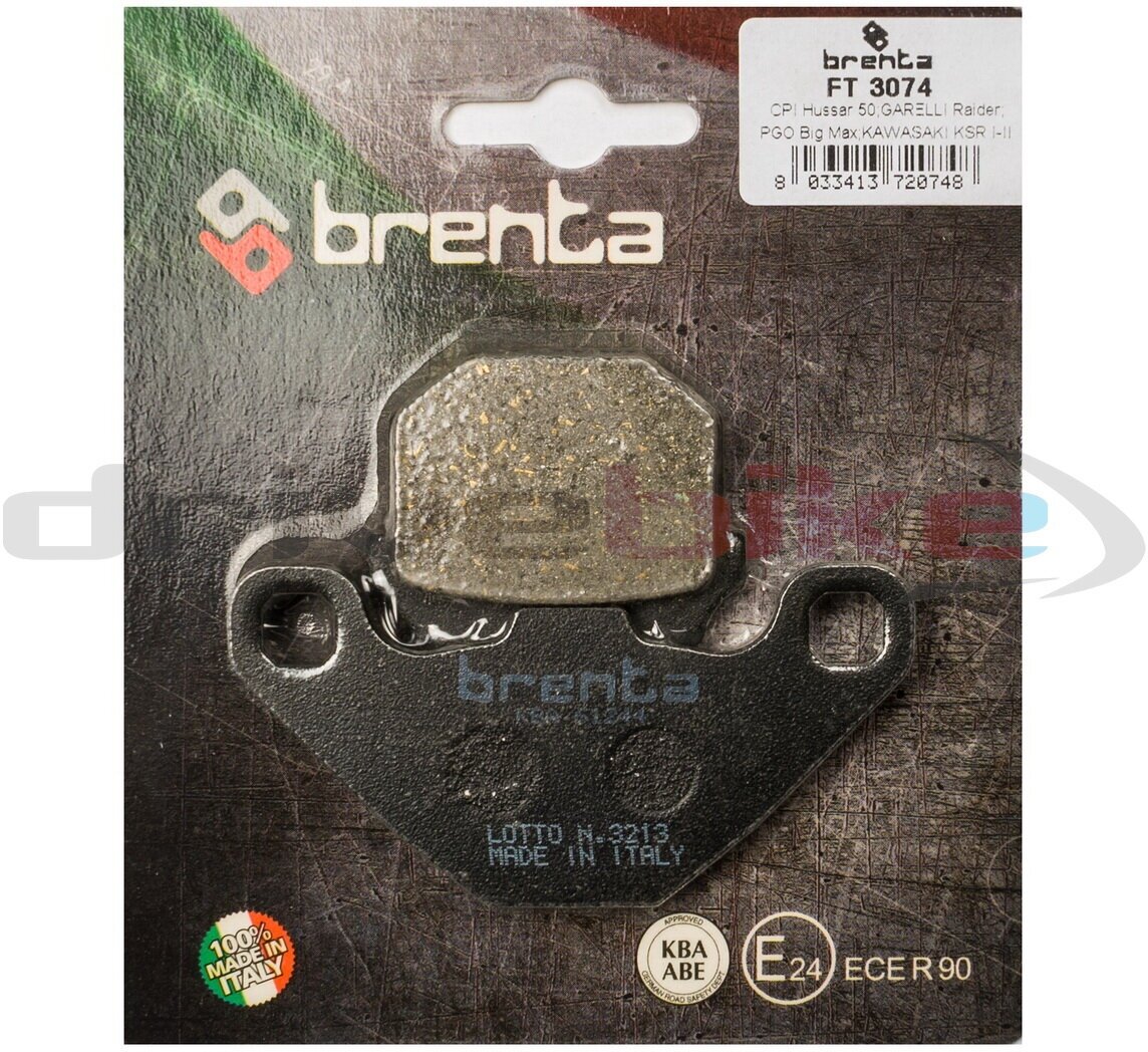 BRENTA Тормозные колодки FT 3074 Organic