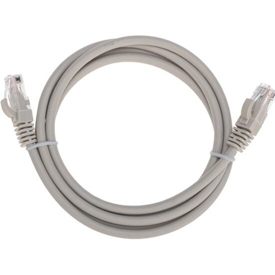 Патч-корд U/UTP Rexant cat 6, медь, LSZH (негорючий), 1,5 м, RJ45-RJ45, 26AWG, серый