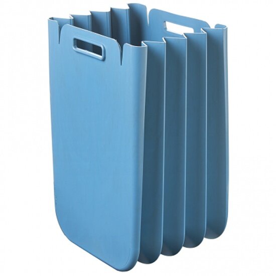 Корзина для белья Guzzini складная Eco Packly голубая 196400212
