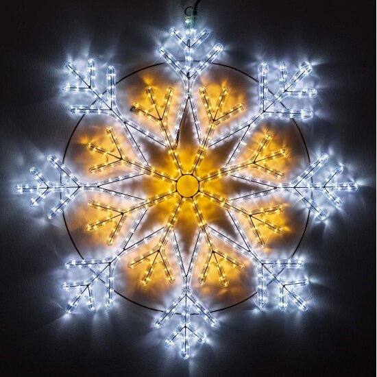Фигура снежинка Ardecoled ARD-SNOWFLAKE-M12-900x900-576LED White/Warm