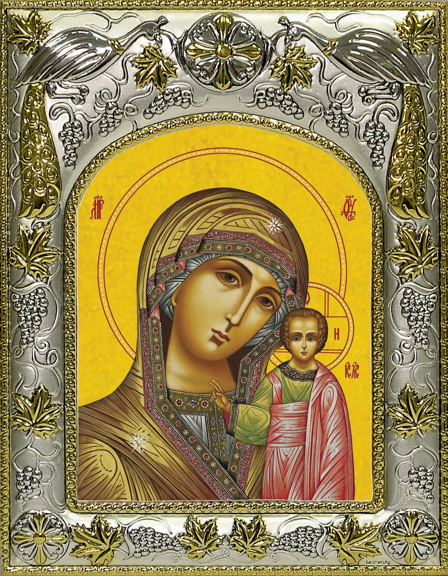 Икона Казанская икона Божией Матери