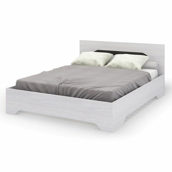 Кровать МФ Стендмебель Валенсия, ЛДСП, 1400х2000 мм, Анкор/венге