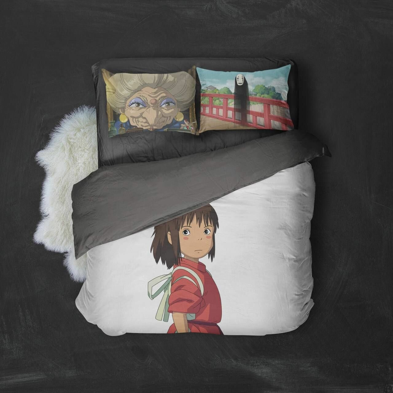 Арт комплект постельного белья Унесенные призраками , Евро, 70/70