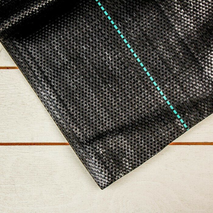 Агроткань застилочная, с разметкой, 5 x 1,1 м, плотность 100 г/м2, полипропилен, чёрная