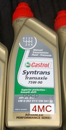 Масло транcм. CASTROL Syntransaxle (TAF-X)75W90 1л Castrol арт. 4008177071737