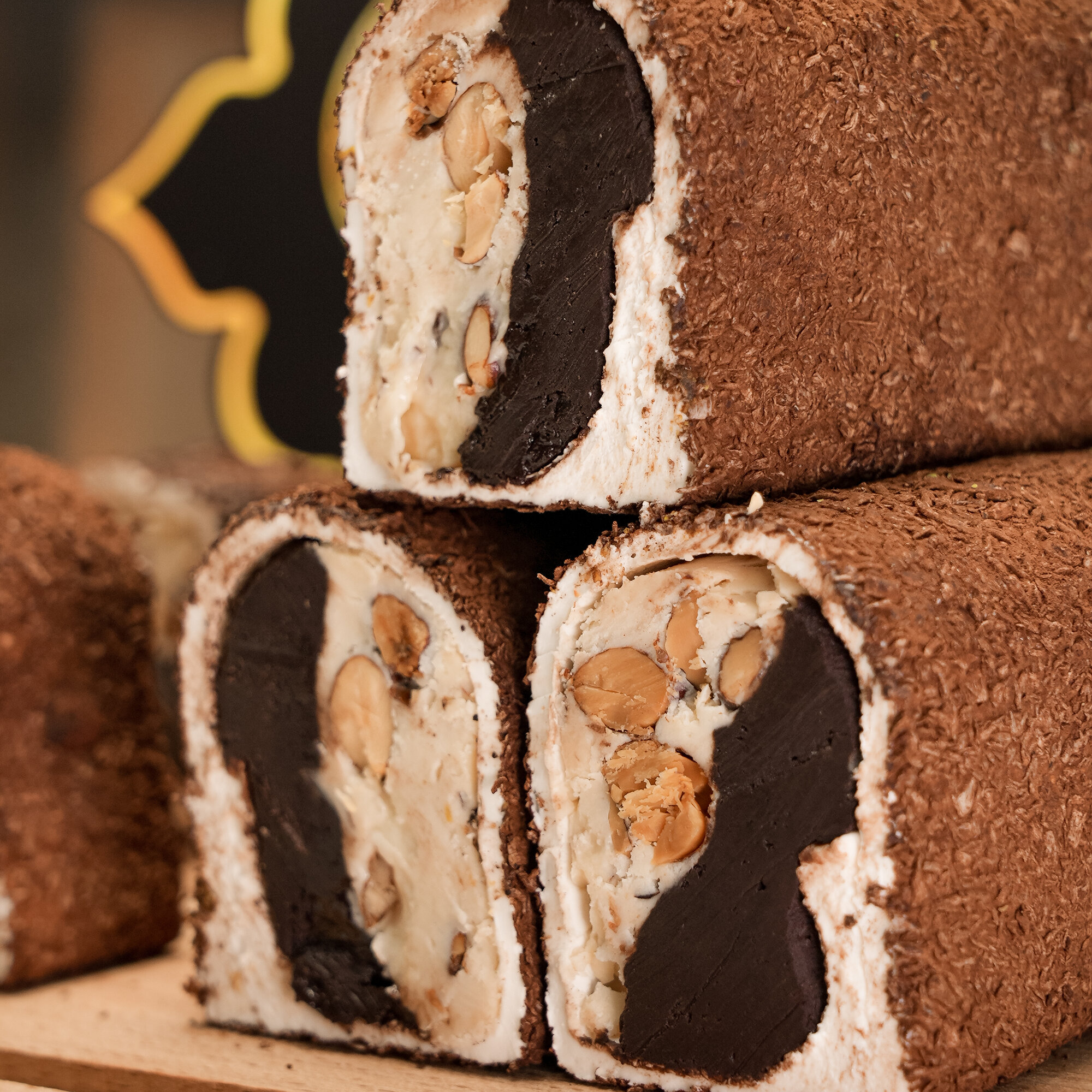 Лукум Тирамису с миндалем 500 гр. Турция